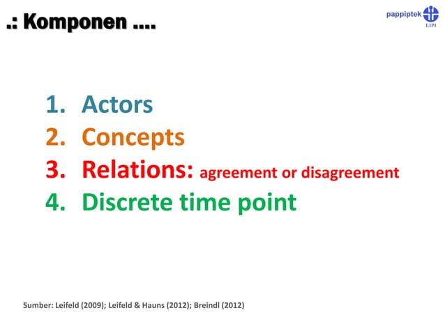 Pengantar Discourse Network Analysis | PDF