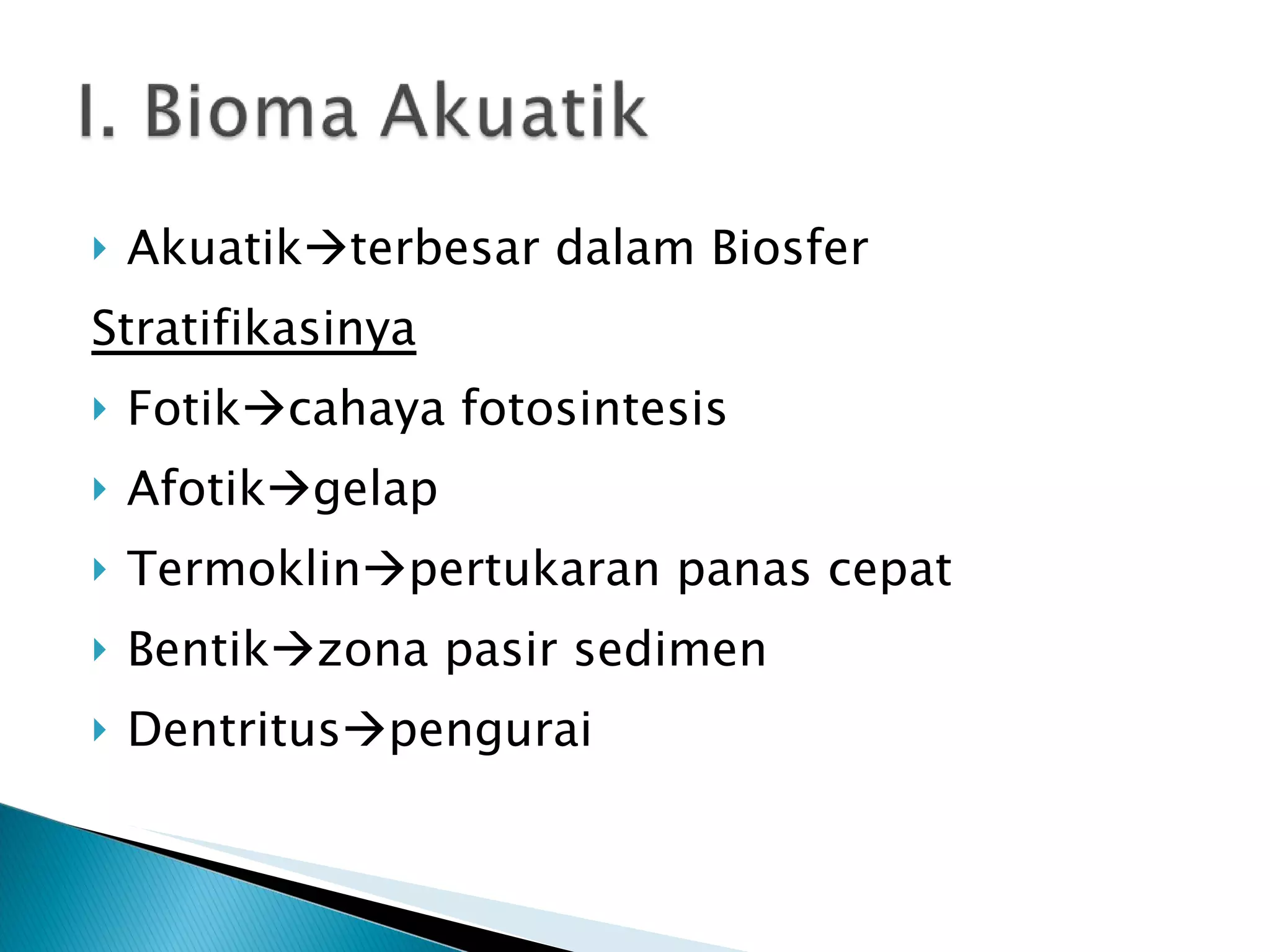 Pengantar ekologi dan biosfer | PPT