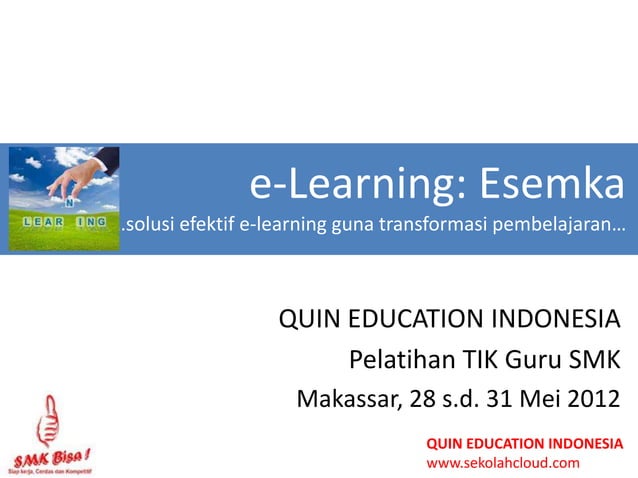 Pengantar e learning esemka | PPT