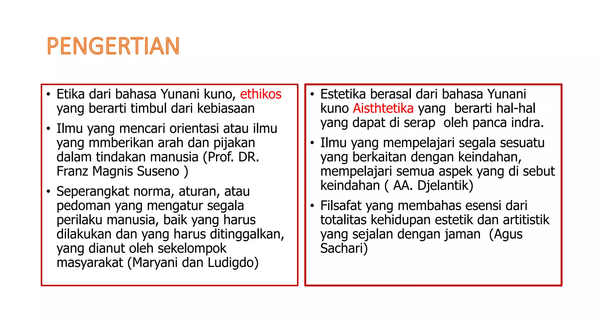 Pengantar etika dan estetika | PDF