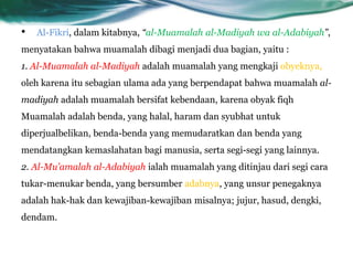 Pengantar fikih muamalah | PPTX