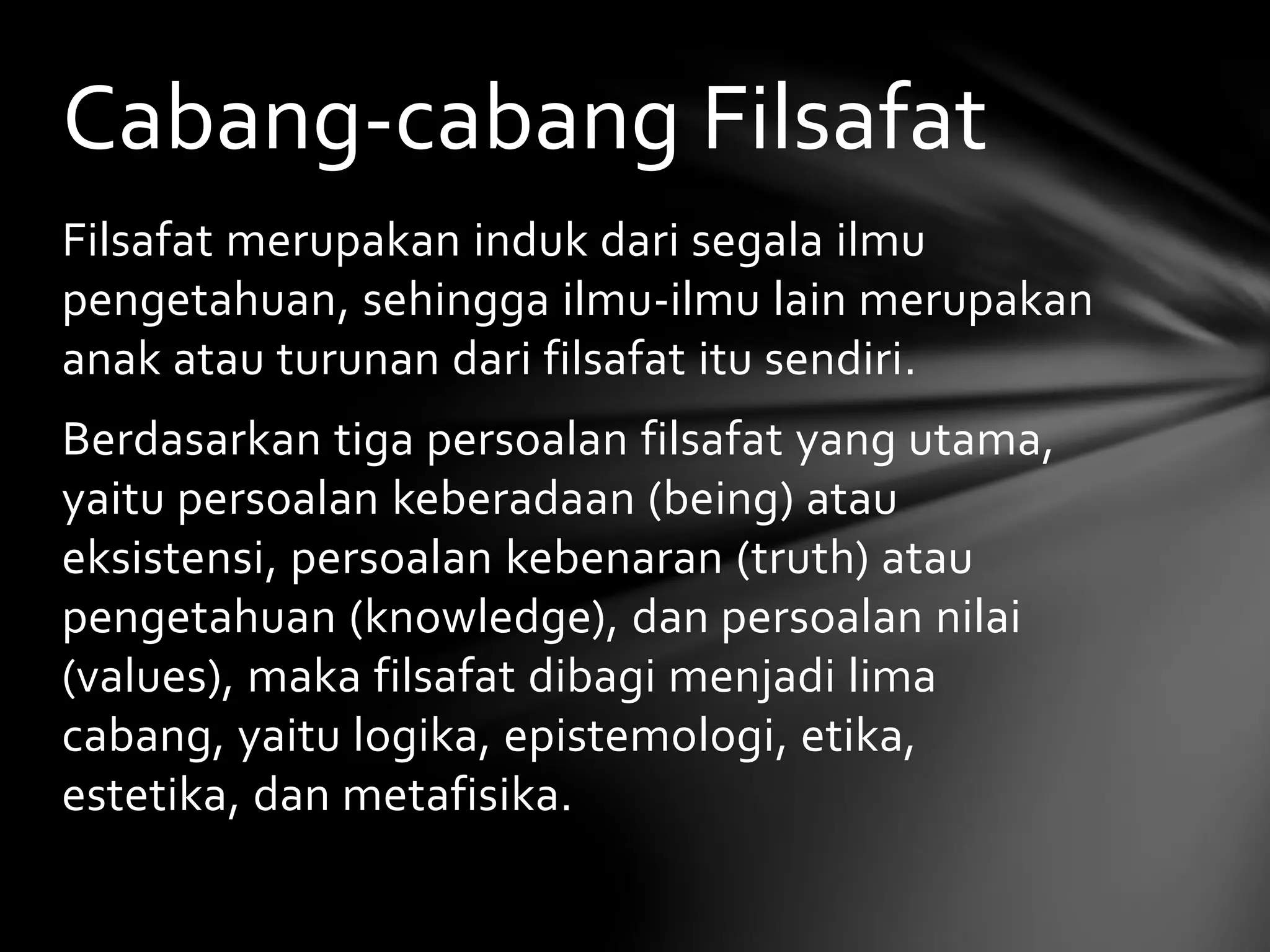Pengantar Filsuf - pertemuan pertama.ppt