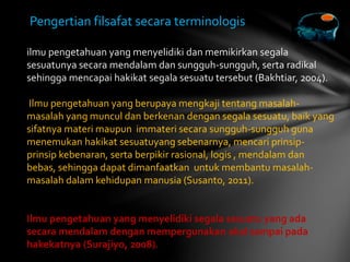 Pengantar Filsuf - pertemuan pertama.ppt