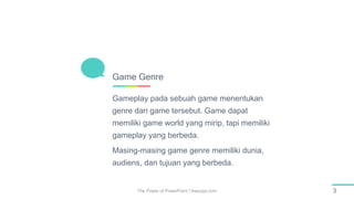 Pengantar Game - Chapter 2 - Game Genre.pptx
