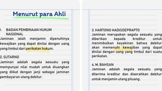 Pengantar Hk Jaminan, Definisi, Sejarah.pptx
