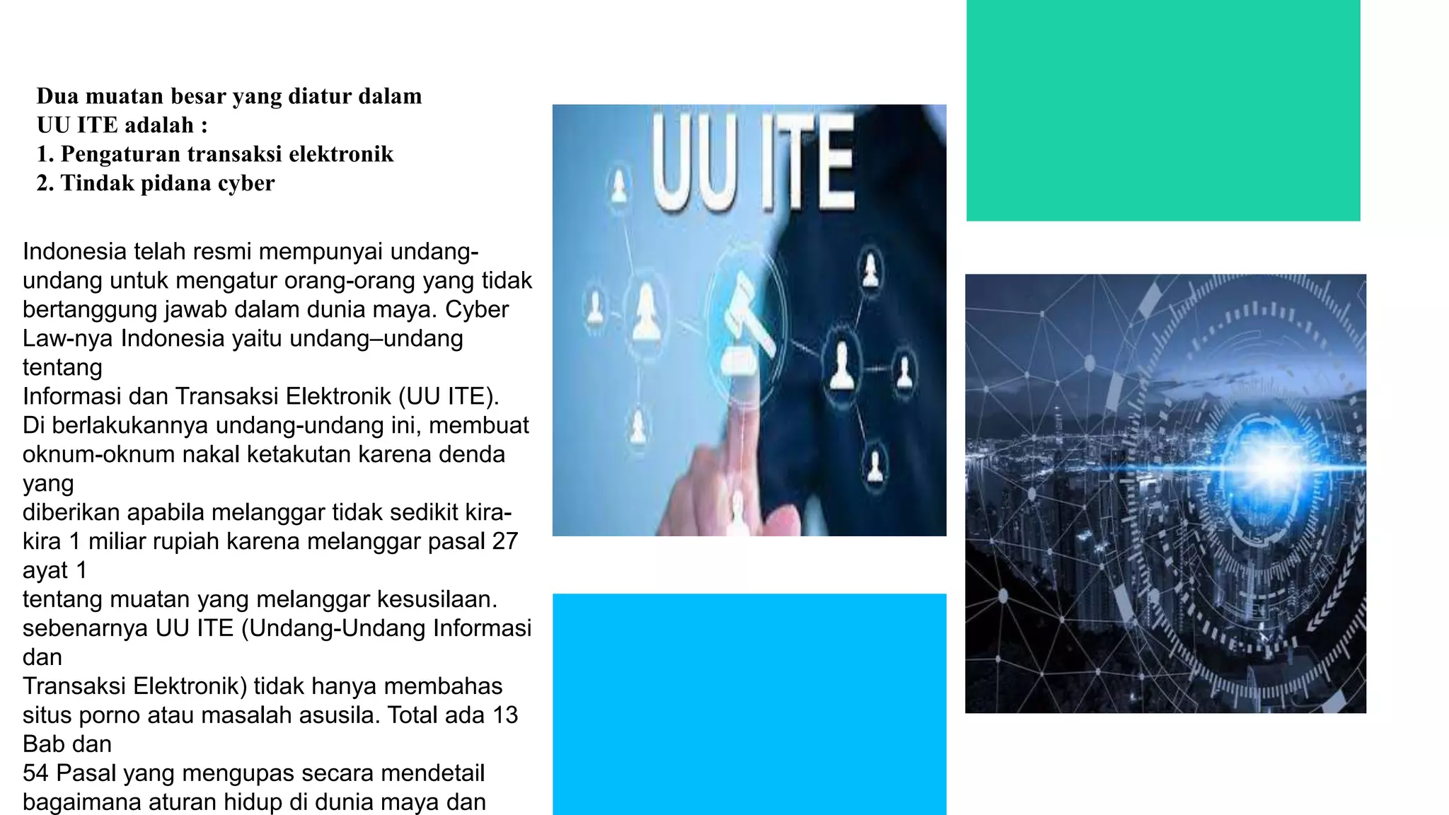 Pengantar hukum teknologi informasi | PPTX