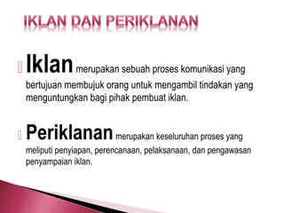 Pengantar Periklanan | PPTX
