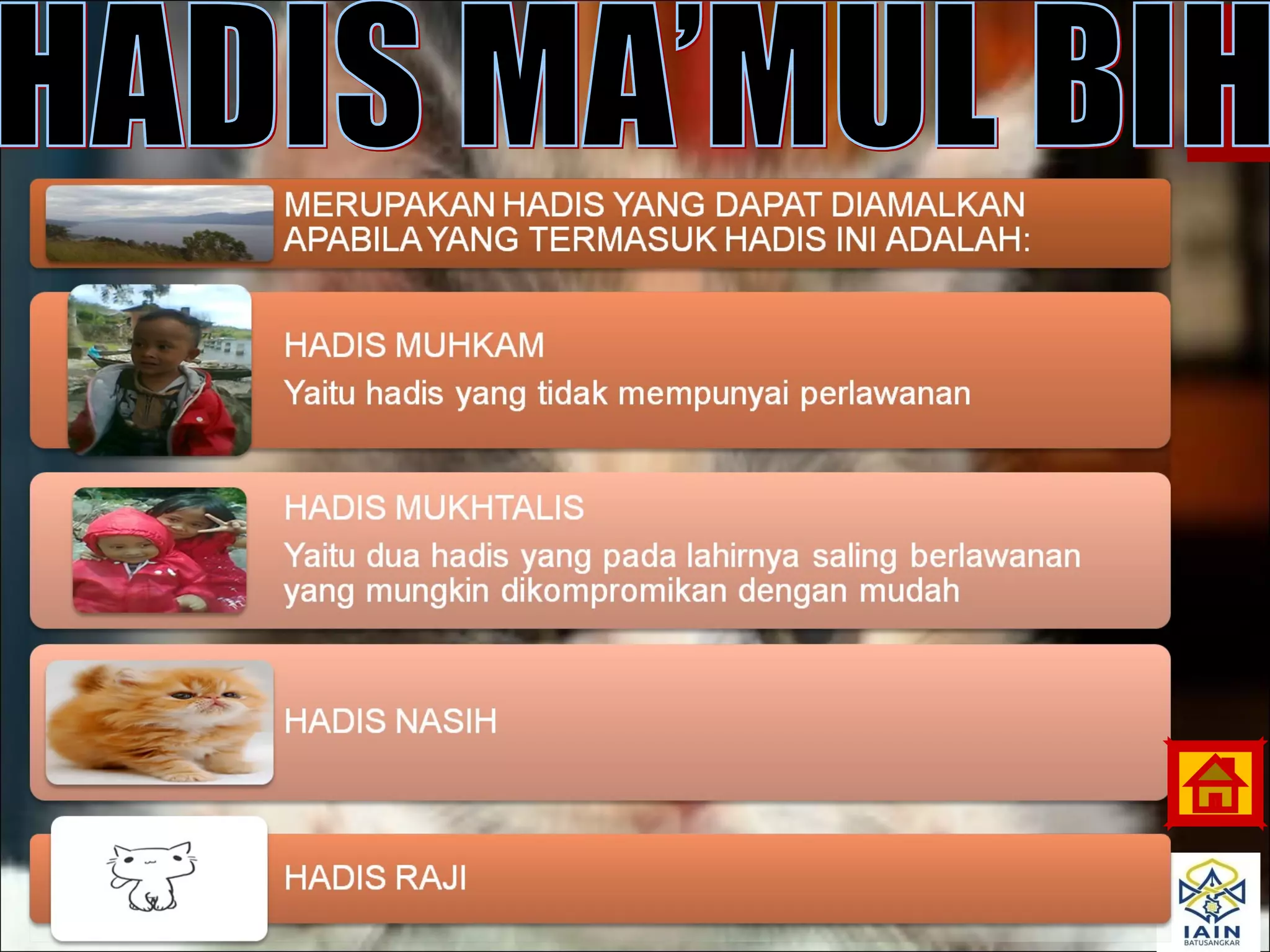 Pengantar ilmu al quran dan hadits | PPT