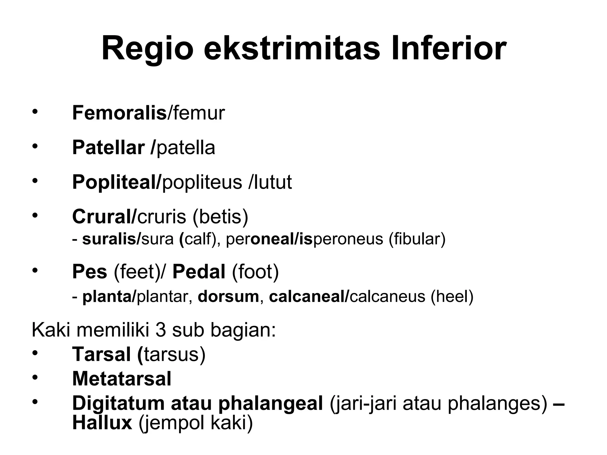 Pengantar ilmu anatomi | PPT