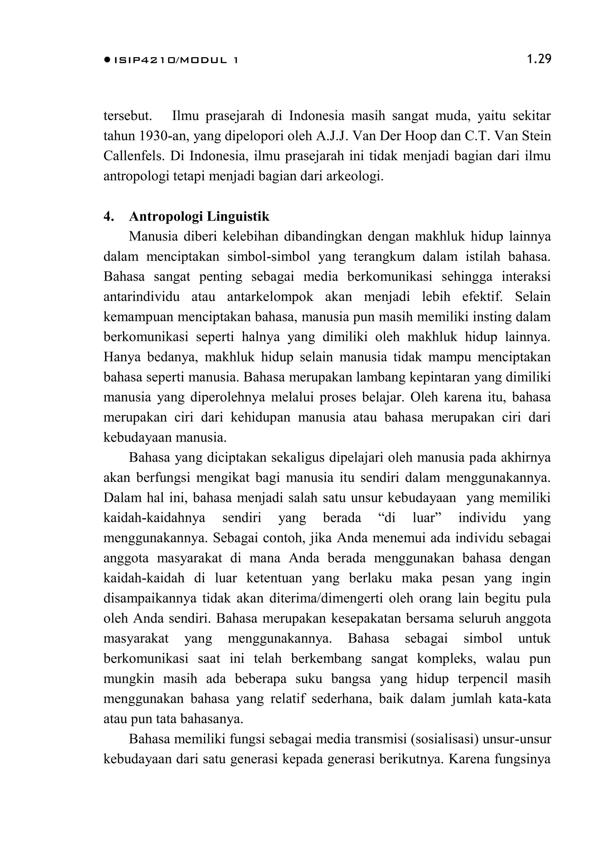 Pengantar ilmu artopologi | PDF