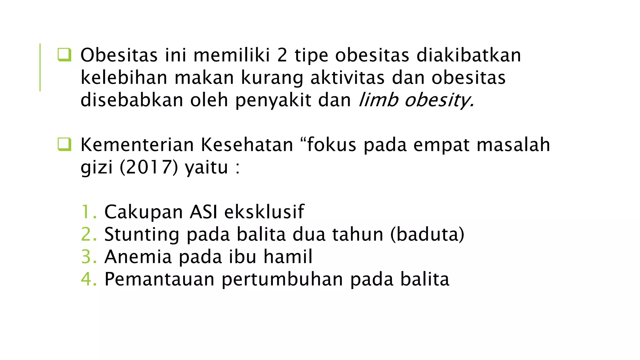 PENGANTAR ILMU GIZI, TREND & ISSUE DI INDONESIA.pptx