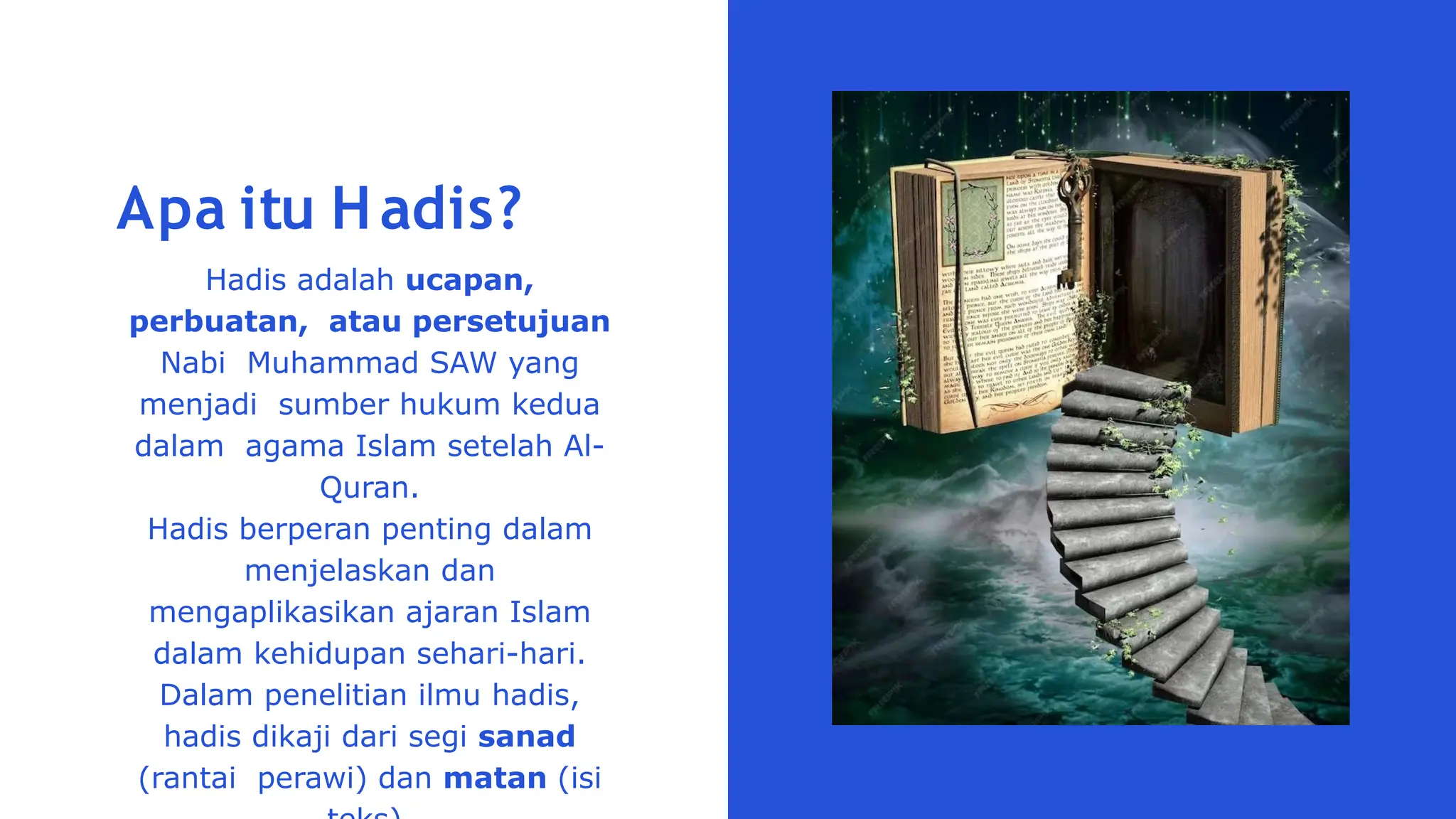 PENGANTAR ILMU HADIS DAN TRADISI KEILMUAN HADISppt | PPT