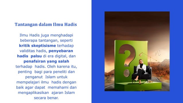 PENGANTAR ILMU HADIS DAN TRADISI KEILMUAN HADISppt | PPT