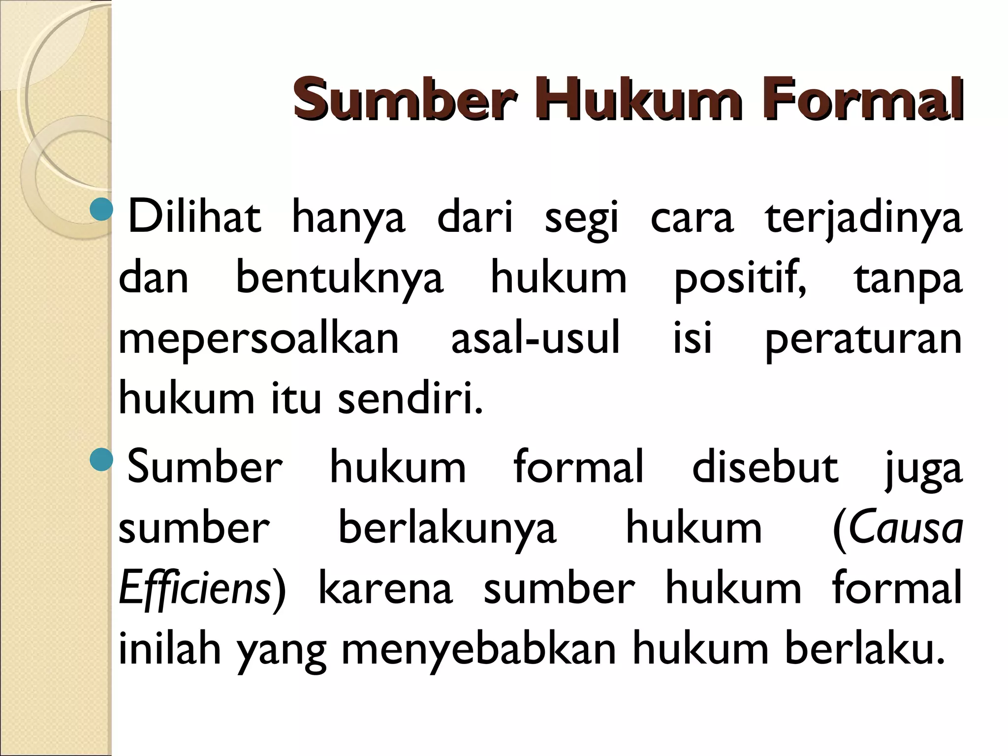 Pengantar ilmu hukum | PPT