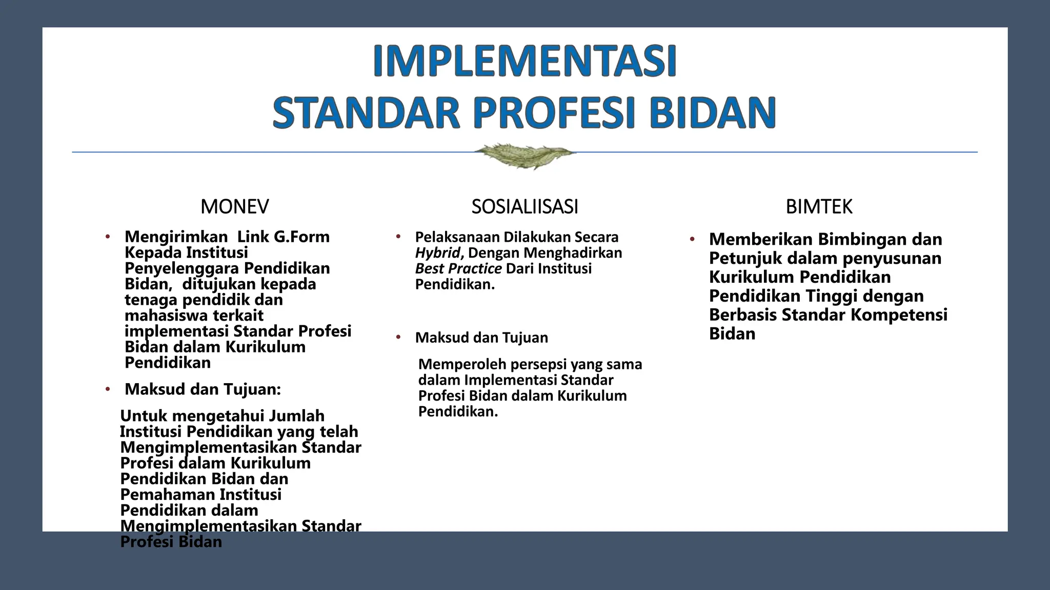 PENGANTAR IMPLEMENTASI STANDAR PROFESI BIDAN.pptx