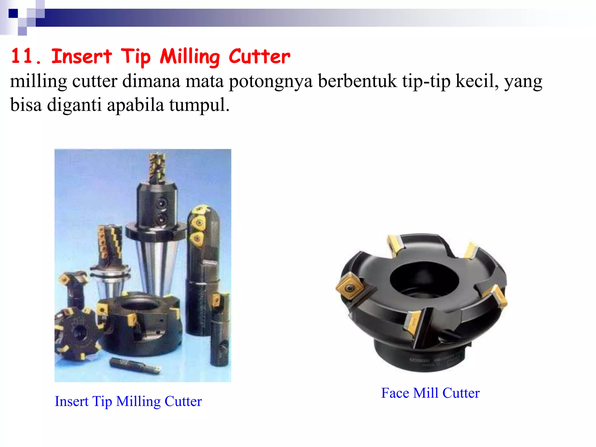 Pengantar industri manufaktur milling | PPT