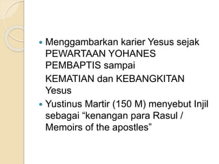 Pengantar injil sinoptik | PPTX