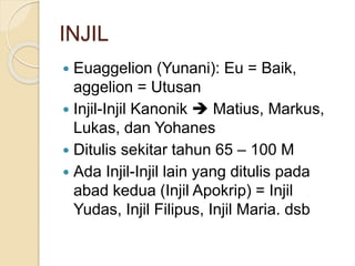 Pengantar injil sinoptik | PPTX