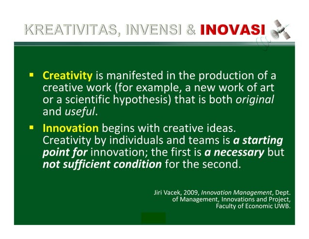 Pengantar Inovasi (Introduxtion to Innovation) | PDF | Business ...