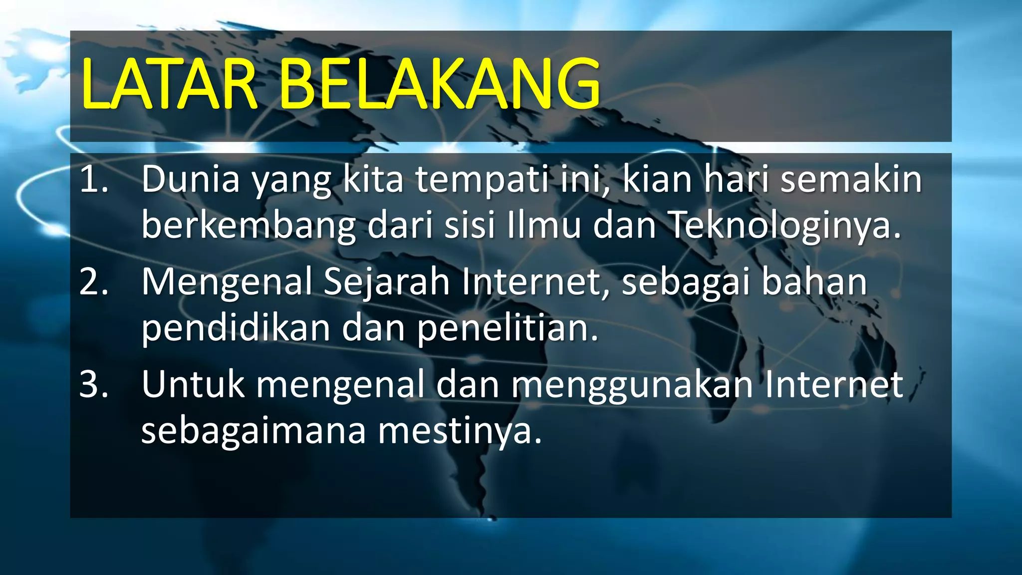 Pengantar Internet - Lengkap | PPT