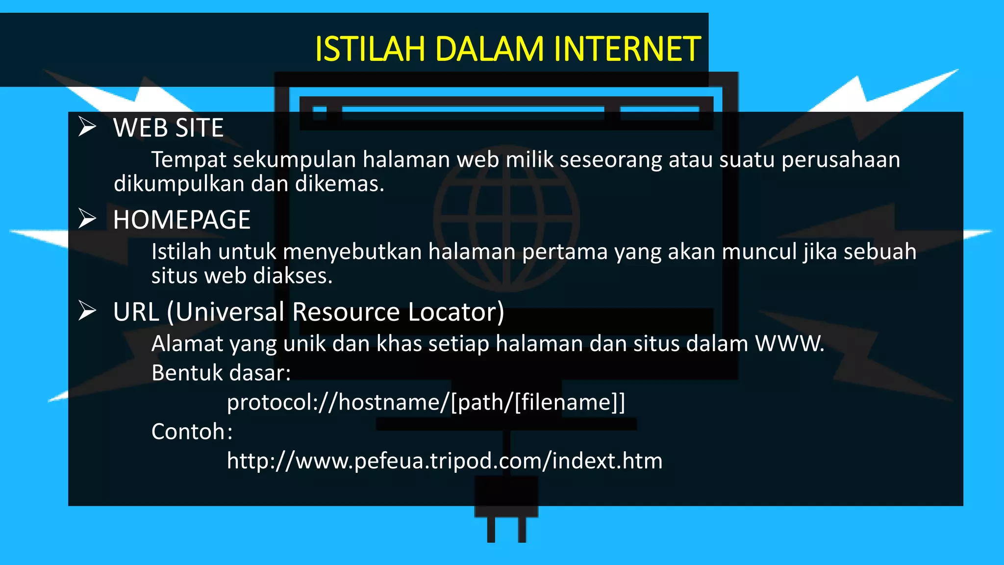 Pengantar Internet - Lengkap | PPT