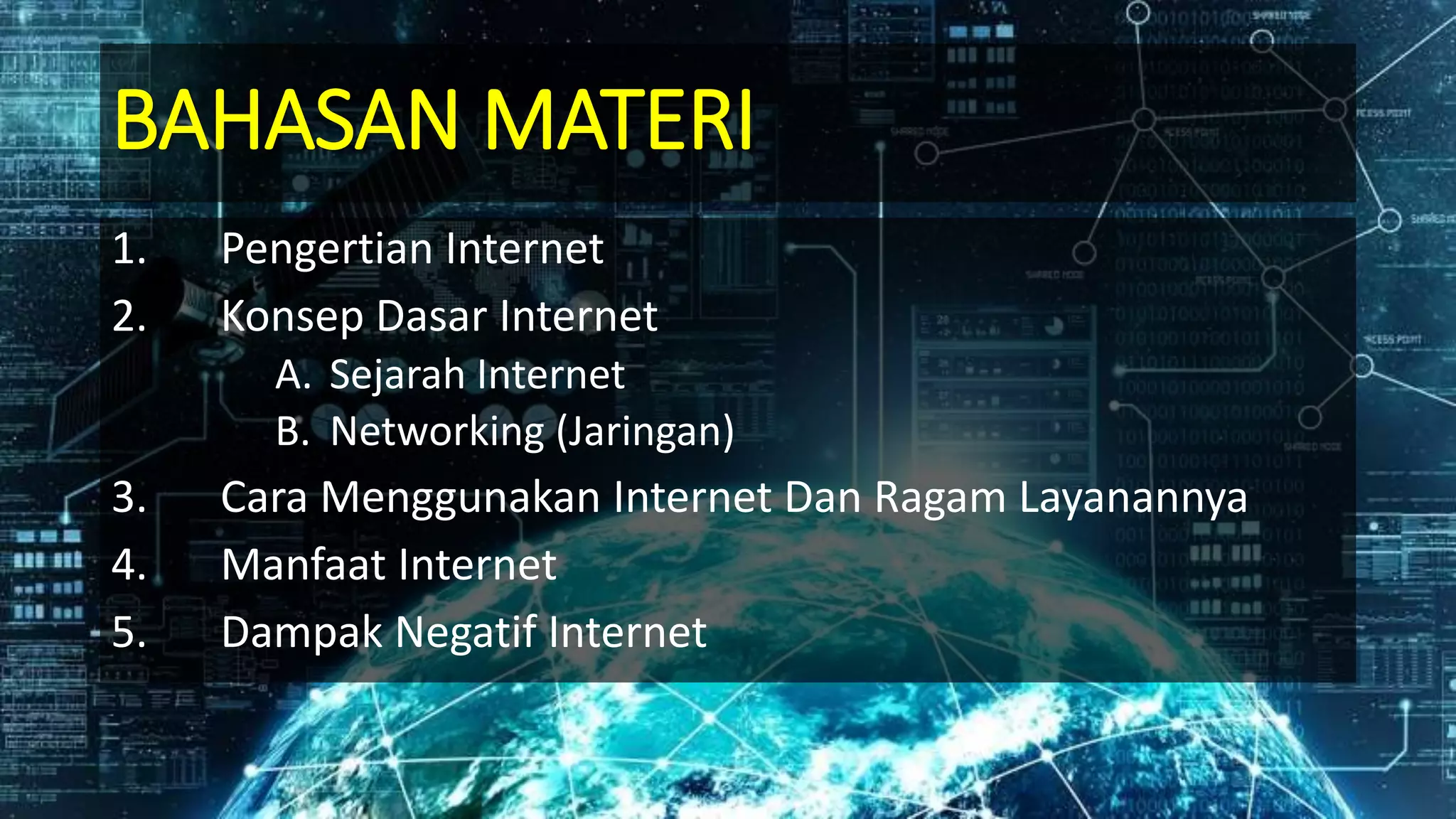 Pengantar Internet - Lengkap | PPT