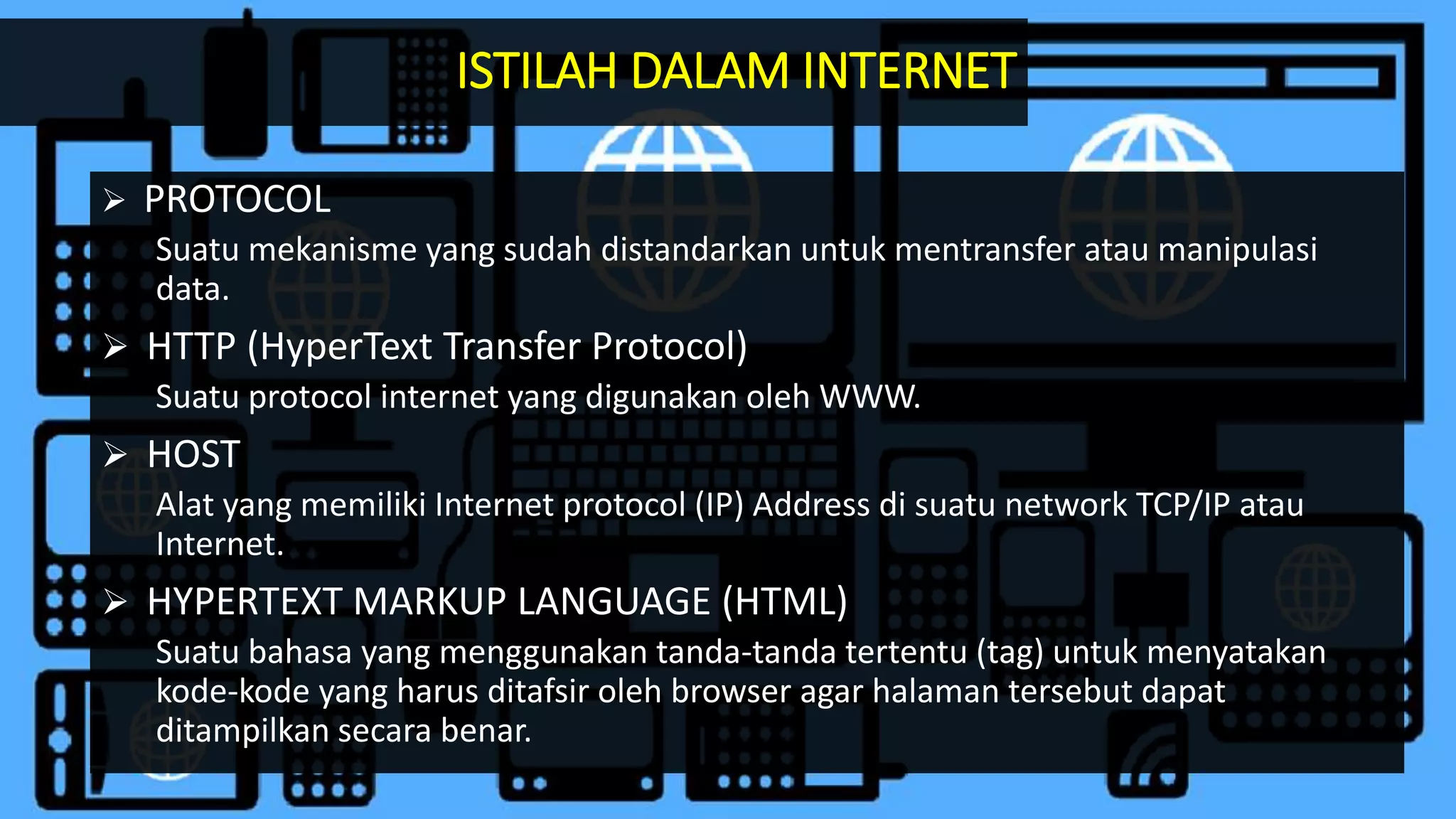 Pengantar Internet - Lengkap | PPT
