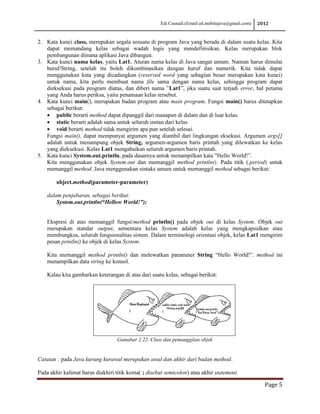 Pengantar Pemrograman Java | PDF