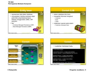Pengantar javabeans | PPT