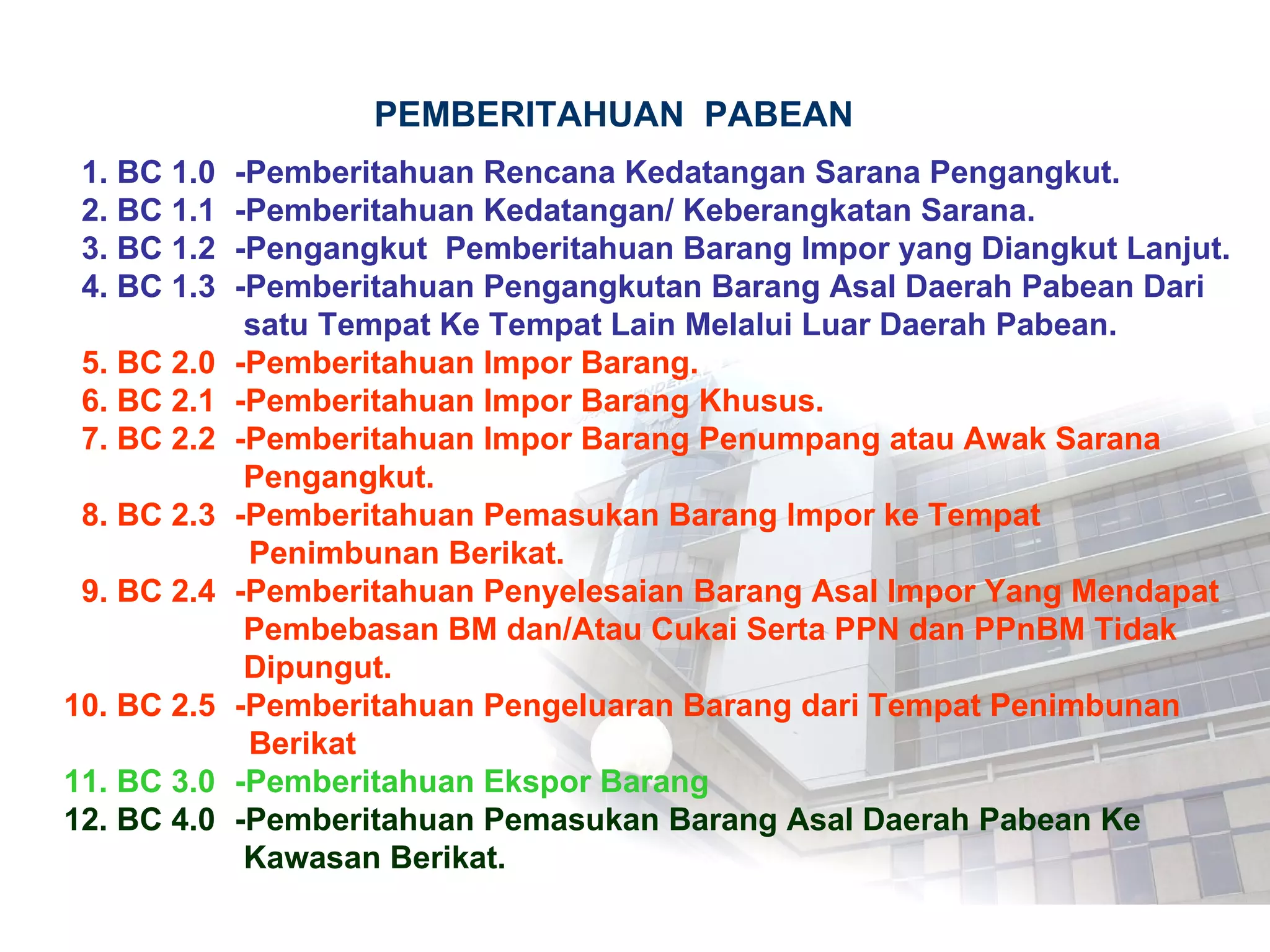 Pengantar kepabeanan | PPT