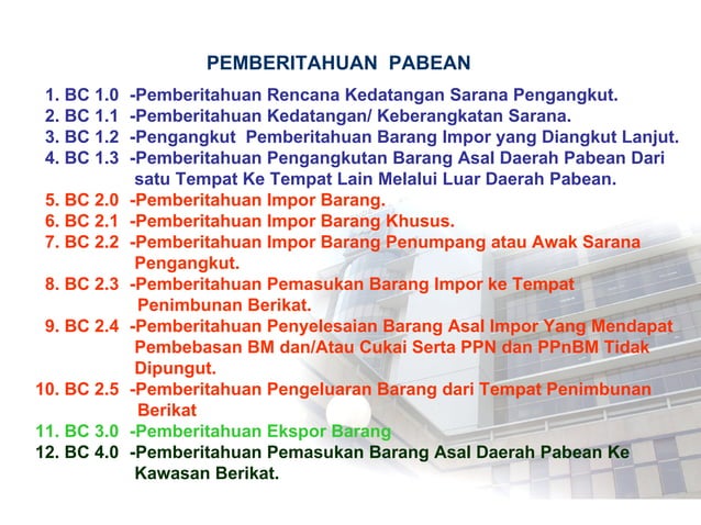 Pengantar kepabeanan | PPT