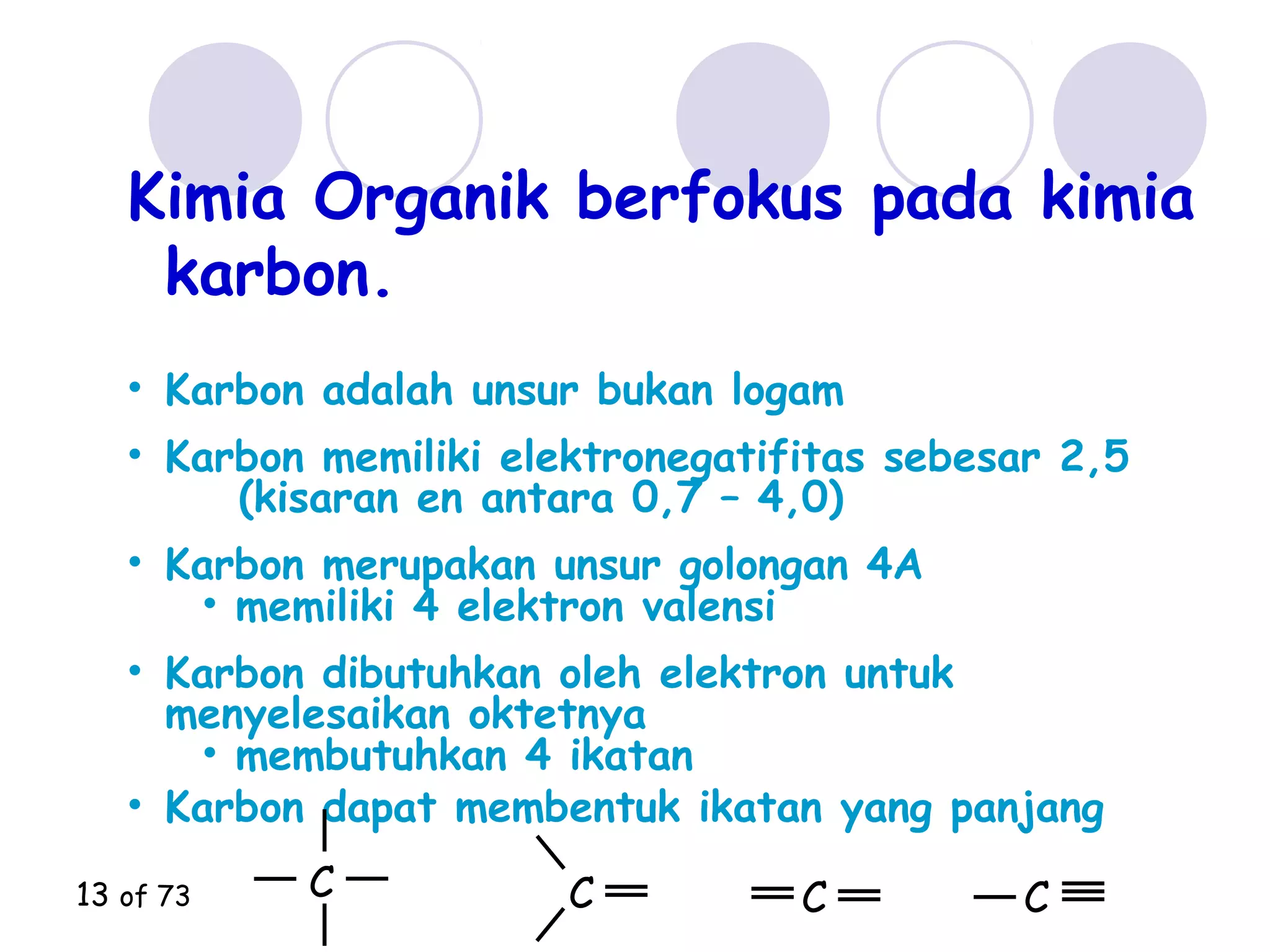 Pengantar kimia organik | PPT