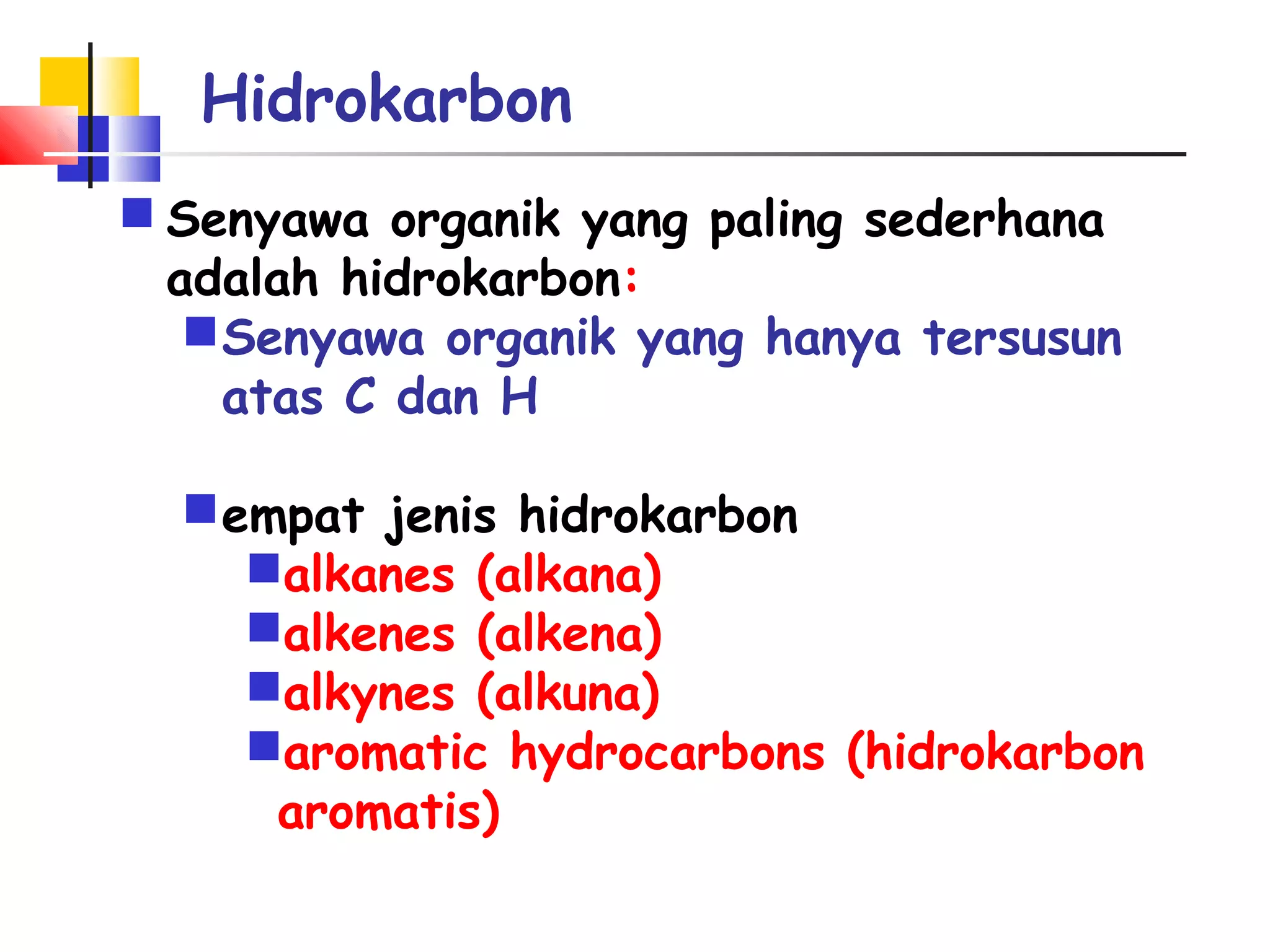 Pengantar kimia organik | PPT