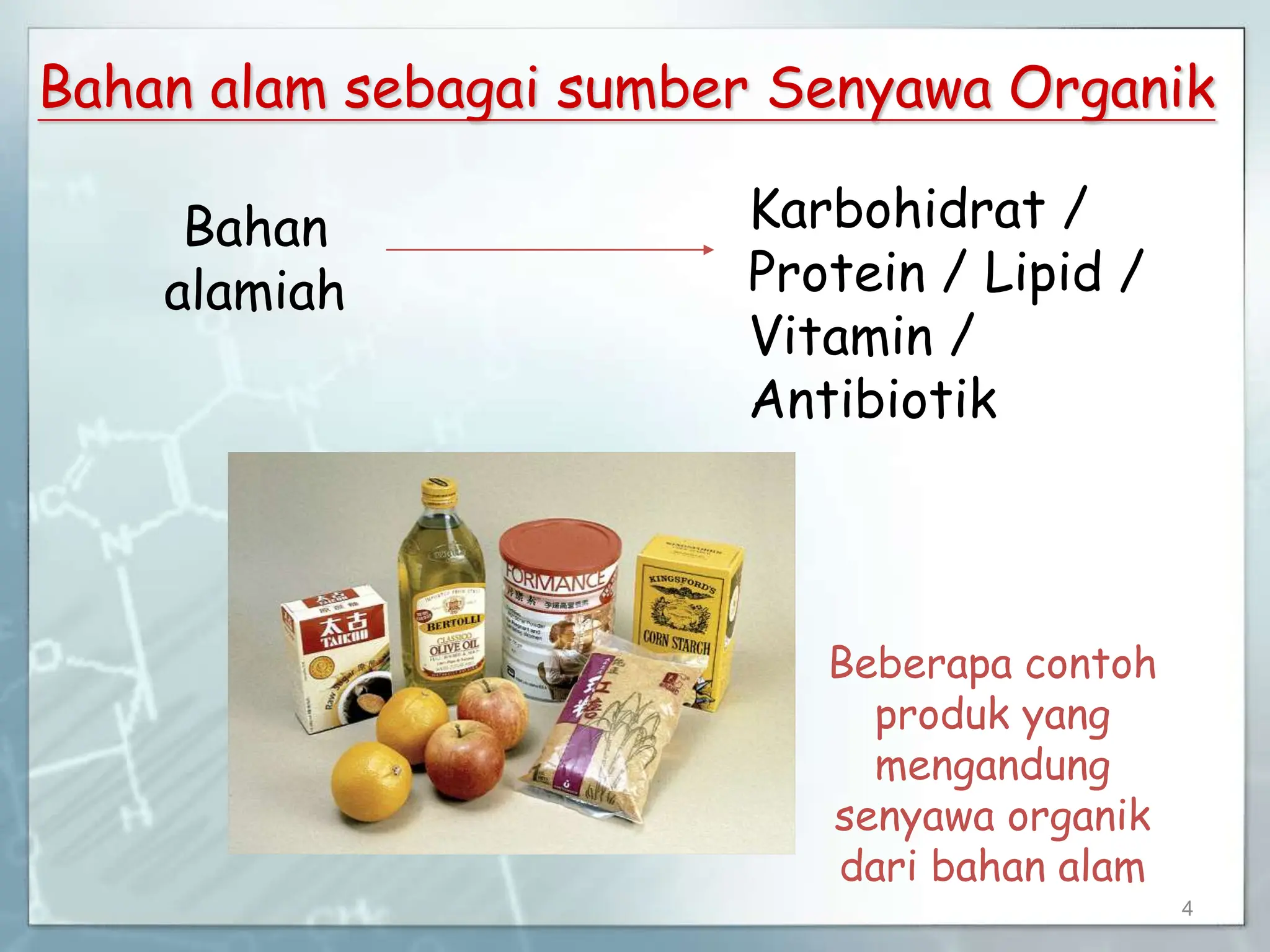 Pengantar_Kimia_Organik pembahasan materi mengenai kimia | PPT