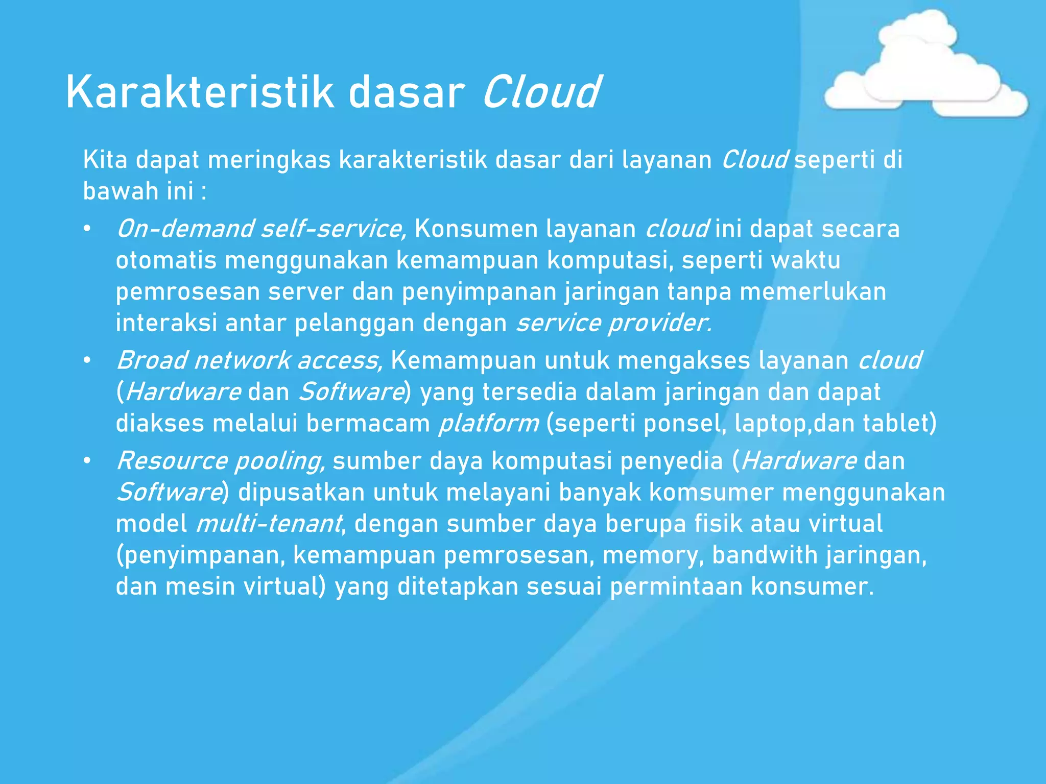 Pengantar Konsep Cloud Computing | PPTX
