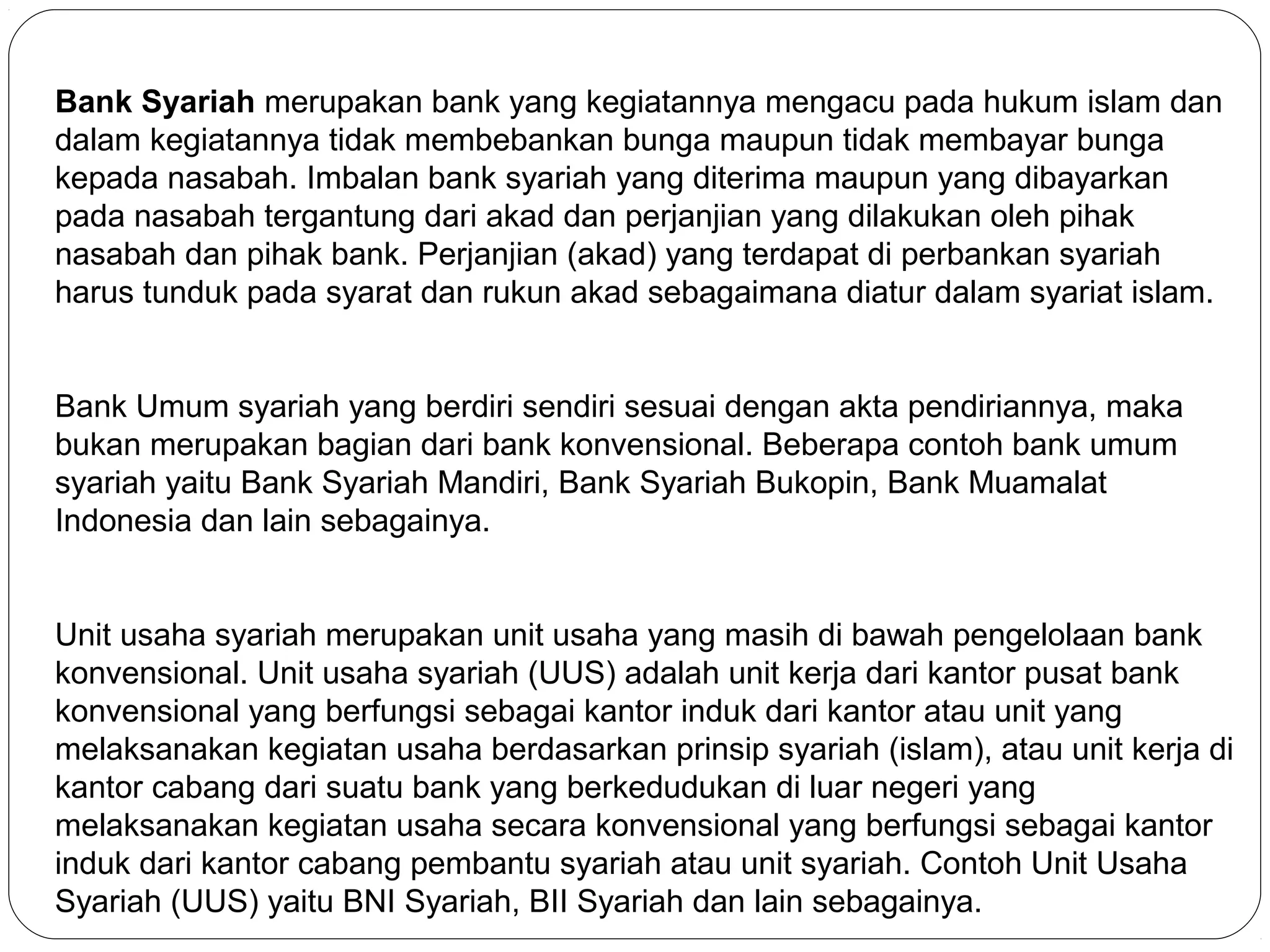 Lembaga Keuangan Syariah | PPT