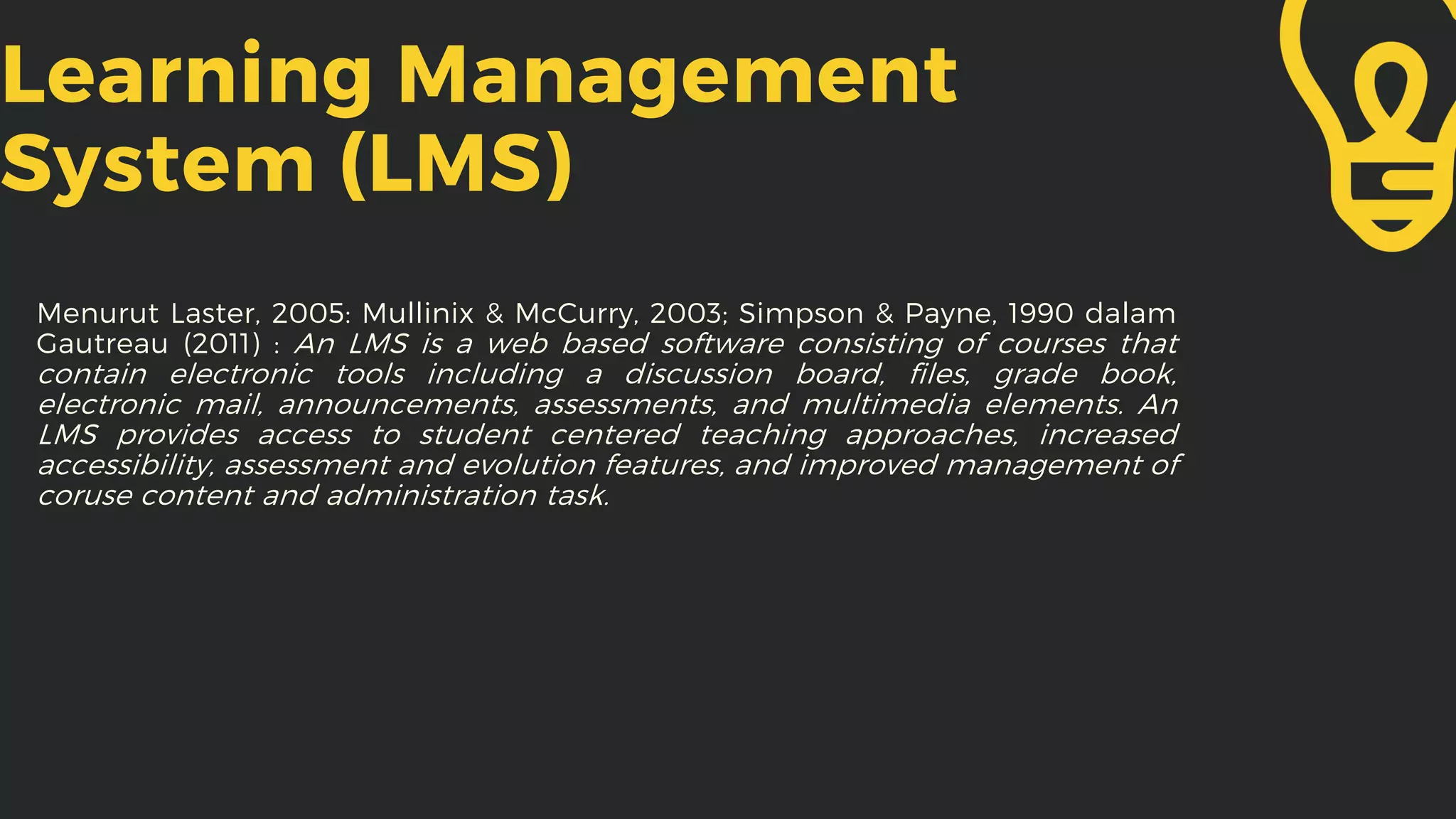 Pengantar Learning Management System (LMS) | PPTX