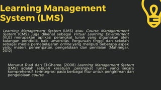 Pengantar Learning Management System (LMS) | PPTX