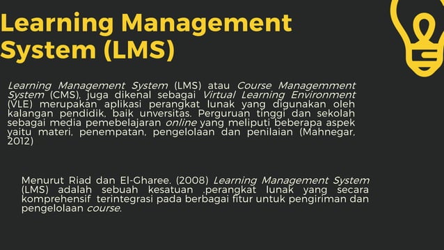 Pengantar Learning Management System (LMS) | PPTX