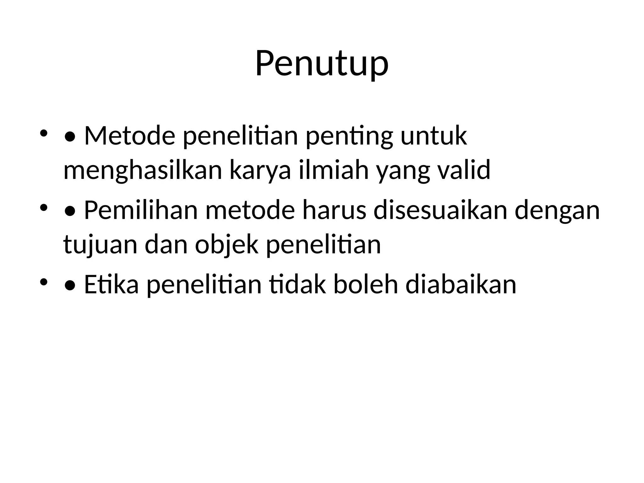Pengantar_Metode_Penelitian bisnis investasi | PPT