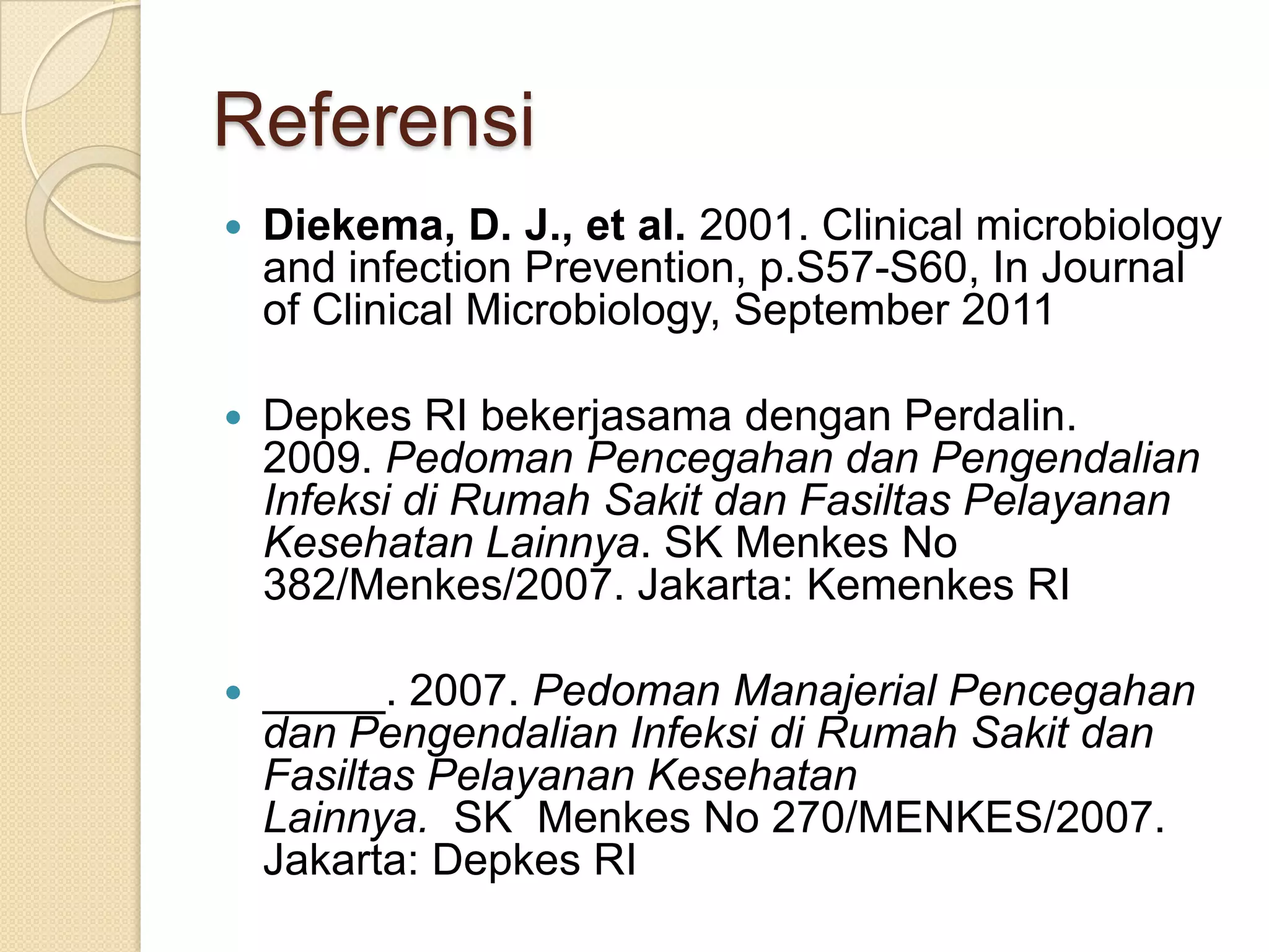 Pengantar mikrobiologi pencegahan | PPTX