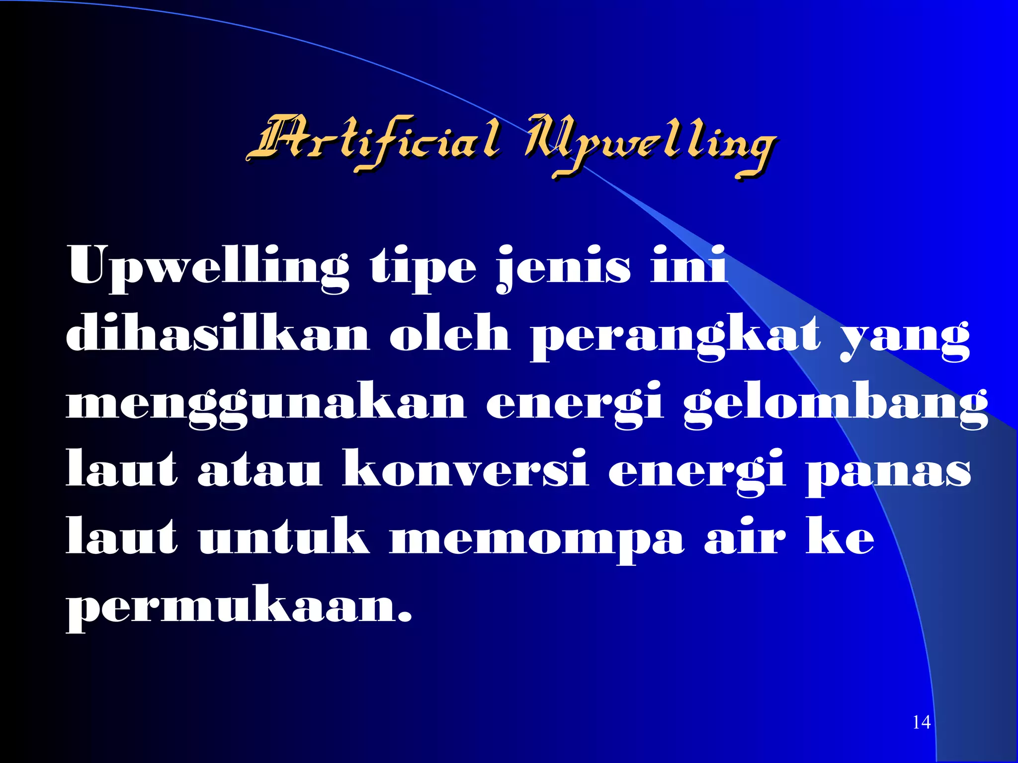 Pengantar oceanografi up welling | PPT