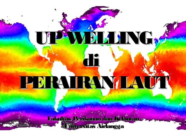 Pengantar oceanografi up welling | PPT