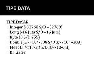 Pengantar Organisasi Dan Arsitektur Komputer | PPTX