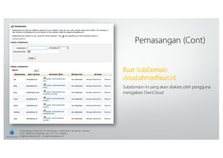 Pengantar OwnCloud | PPT