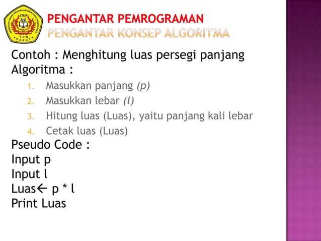 Pengantar Pemrograman Chapter 1 | PPSX