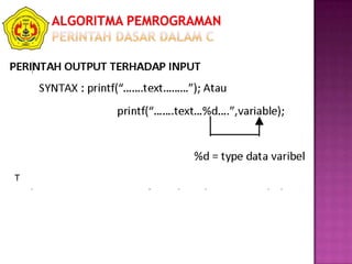 Pengantar Pemrograman Chapter 3 | PPT