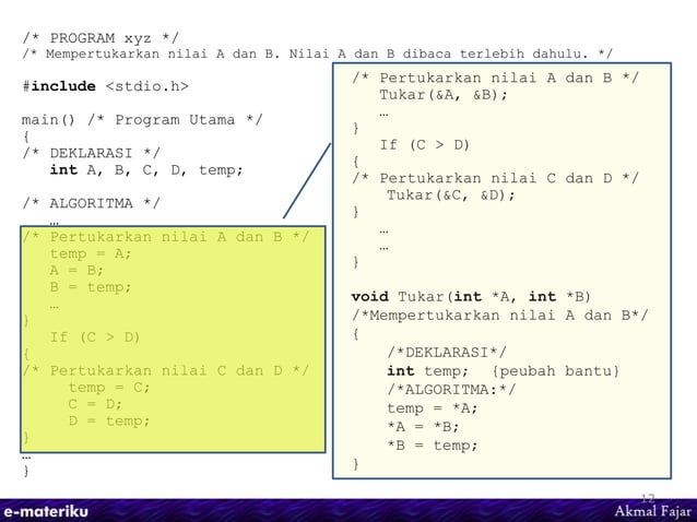 Pengantar pemrograman modular | PPT