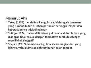 Pengantar mata kuliah pengelolaan gulma.pptx