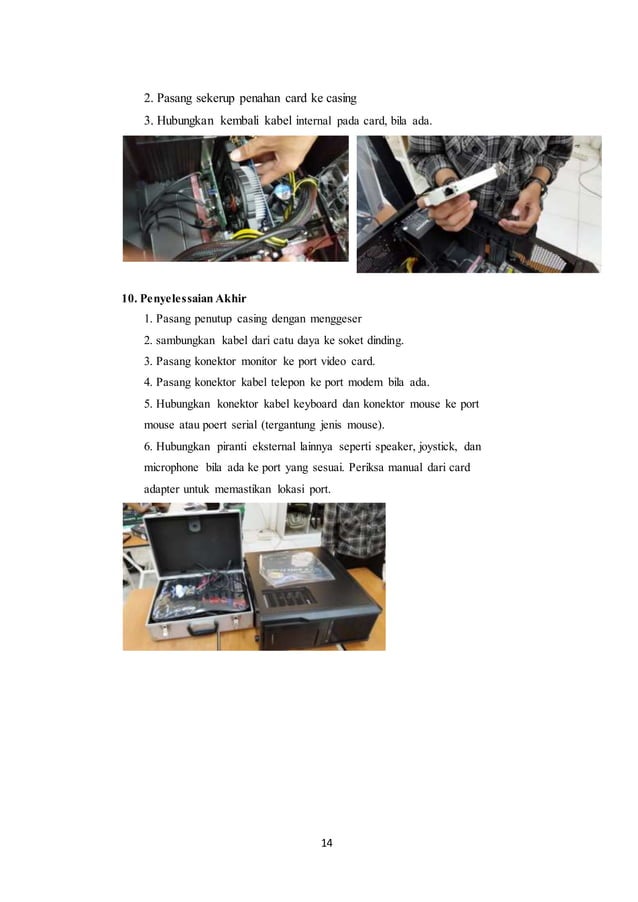 Laporan Praktikum Modul 1 (Hardware) | DOCX